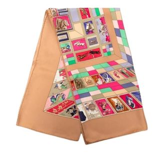 Herm&egrave;s Pre-owned Correspondance Schal - - Pre-owned - Damen - Mehrfarbig - ONE SIZE