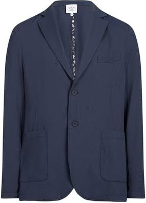 Cala Veste blazer uni en maille textur&eacute;e