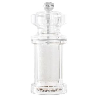 Cole & Mason 605 Salzm&uuml;hle mit Einstellbarem mahlwerk, Acryl, 14.4cm, Keramikmahlwer, M&uuml;hle f&uuml;r Salz, H233072