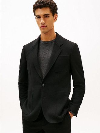 Tommy Hilfiger Blazer coupe standard en laine mélangée