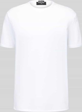 Strellson T-Shirt mit leicht abgerundetem Saum