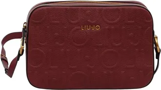 Liu Jo Femme, Sacs, Rouge, Taille: ONE Size Sac bandouli&egrave;re moyen logo