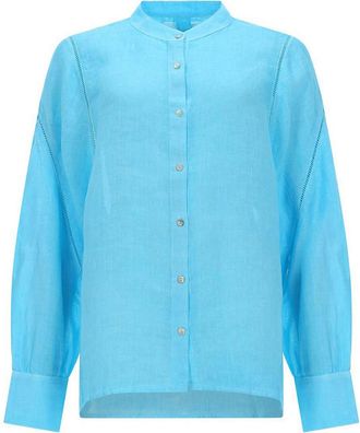 120% Lino Hemd - Hellblau