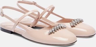 Jimmy Choo London Ballerines Belinda en cuir verni
