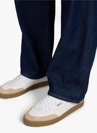 Faguo Baskets Lumbo en cuir m&eacute;lang&eacute;