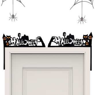 Generic Halloween t&uuml;r eckenschild | Halloween deko fensteraufkleber t&uuml;reckenschild t&uuml;rschild eingangst&uuml;r deko k&uuml;rbis eingangst&uuml;r deko eingangst&uuml;r cart