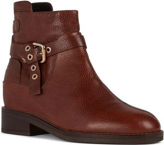 Geox Damen D Larysse Stiefeletten, Braun, 39 EU