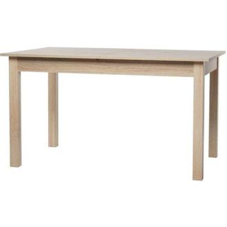 Les Tendances Les Tendances - Table &agrave; manger extensible 160/240x90 cm en gr&egrave;s effet marbre