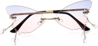 PartyKindom de Soleil sans Monture pour Femmes Design et Pc pour Festivals Fêtes et Style Urbain