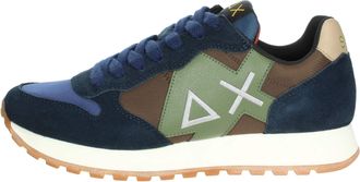 Sun 68 Herren Jaki Bicolor T-Shirt, Blau Grün Braun, 42 EU