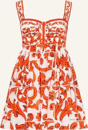 Dolce & Gabbana Cocktailkleid orange