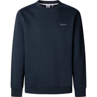 Pepe Jeans London Herren Macbeth SMALL Logo Plain Crew Sweatshirt, Blau (Dulwich Blue), XXL, Blau (Dulwich Blue), XXL
