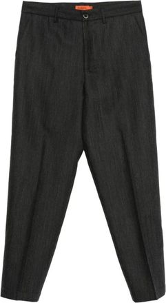 Barena Pantalon droit &agrave; motif chevrons - Homme - Pantalons - Gris - Taille: M