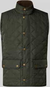Barbour Slim Fit Weste mit Logo-Stitching Modell NEW LOWERDALE