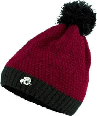 Guggen Mountain M&uuml;tze M&uuml;tze K119 Winterm&uuml;tze mit Bommel und Fleecefutter