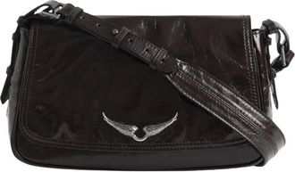 Zadig&Voltaire Femme, Sacs, Brun, Taille: ONE Size Le Zouzou Vintage Patent Bag