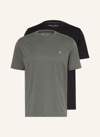 Marc O'Polo Marc Opolo 2er-Pack T-Shirts schwarz