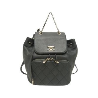 Chanel Pre-owned Business Affinity Backpack - - Pre-owned - Damen - Schwarzk - ONE SIZE