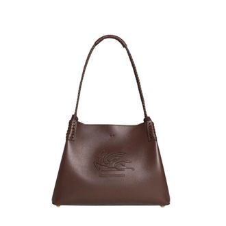 Etro Libra Leder Shopper - - Bags - Damen - Braun - ONE SIZE