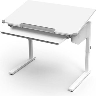 Vicco Bureau pour enfants Arc, Blanc, 108 x 68 cm r&eacute;glable en hauteur Vicco