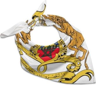 Generic Echarpes Et Foulards Femme Embl&egrave;me National Maroc Grande &Eacute;charpe L&eacute;g&egrave;re &Eacute;l&eacute;gante Imprim&eacute;e &Eacute;charpes Femmes Pour Le Printemps Et L&Eacute;t&eacute;