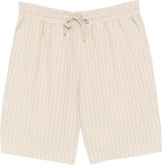 Emporio Armani Homme, Shorts, Beige, Taille: L Short Bermuda Textur&eacute;