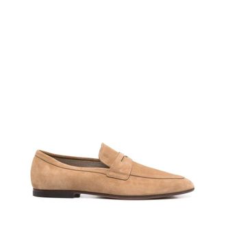 Tod's Mocassins en Daim - Femme - Chaussures - Beige - Taille: 38 1/2 EU