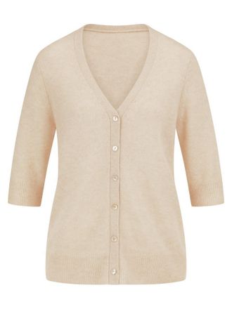 Peter Hahn Strickjacke aus 100% Kaschmir Peter Hahn beige