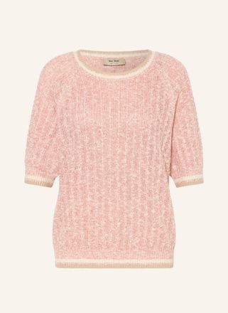 Mos Mosh Mos Mosh Strickshirt Mmmarisola Mit Leinen rosa