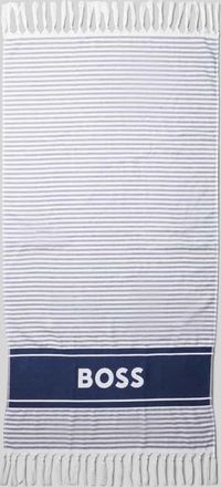 HUGO BOSS Handtuch mit Fransen Modell Riviera Towel