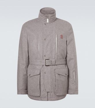 Brunello Cucinelli Veste de ski en laine
