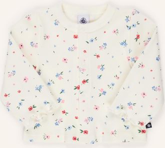 Petit Bateau Petit Bateau Sweatjacke weiss