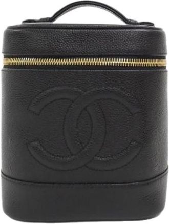 Chanel Sac &agrave; main vintage Pre-owned - Femme - Pre-owned - Noir - Taille: ONE Size