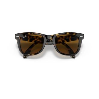 Ray-Ban unisex, Accessoires, Brun, Taille: 54 MM Folding Wayfarer