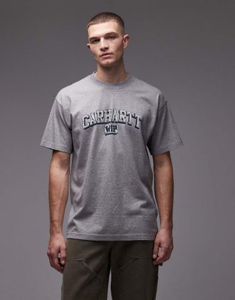 Carhartt Work in Progress Heavy Duty - T-shirt - Gris