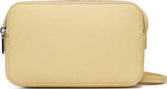 Calvin Klein Handtasche Calvin Klein Foil Logo Elongated Camera Bag LV04F3276G Gelb