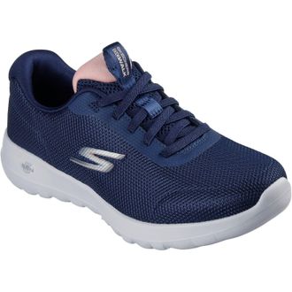 Skechers GO WALK Joy Rina Textil Damen Sneaker Navy/Pink