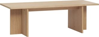 H&uuml;bsch Table basse rectangulaire en bois FSC H&uuml;bsch