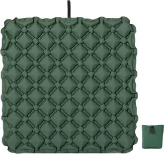 Generico Aufblasbares Sitzkissen für Reisen, aufblasbares Sitzkissen, tragbare Matte zum Autofahren, Camping, Stadion, Verwendung im Schlafzimmer, Schreibtisch