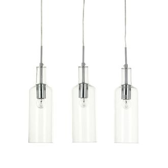tomasucci Bottles 3-lights chandelier, clear