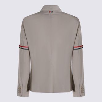 Thom Browne Womens Jackets Beige _co