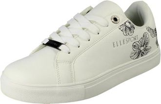 Spot On Elle Sport F7309 Baskets &agrave; lacets pour femme, blanc, 37 EU