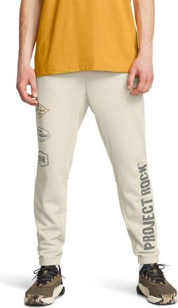 Under Armour Project Rock Jogginghosen f&uuml;r Herren (Braun)