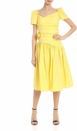 Vivetta Knielanges Kleid - Gelb