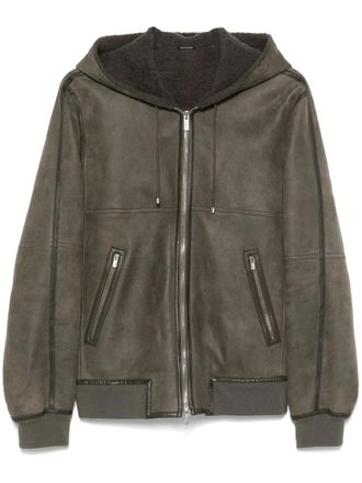 Hermès veste à capuche (années 2010) - Gris