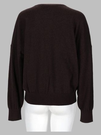 Isabel Marant Cotton-Wool Blend Sweater - Brown