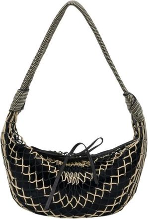 Christophe Lemaire Femme, Sacs, Multicolore, Taille: ONE Size Fortune Croissant Filt Shoulder Bag