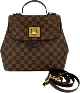 Louis Vuitton Sac &agrave; main en toile Pre-owned - Femme - Pre-owned - Brun - Taille: ONE Size