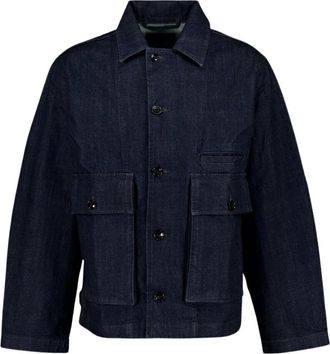 Christophe Lemaire Herren, Jacken, Blau, LGr&ouml;&szlig;e