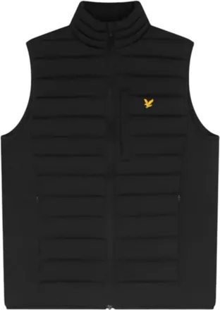 Lyle & Scott Homme, Vestes, Noir, Taille: S piumini e parka Poliestere